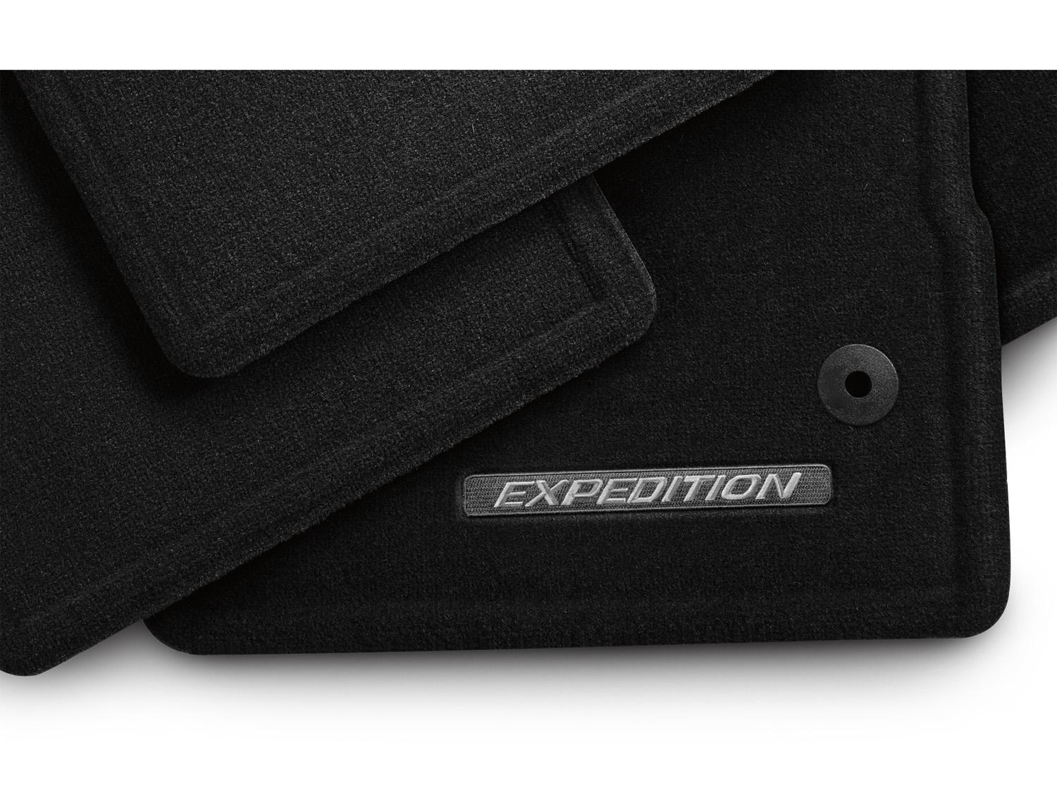 Expedition 2021 2024 Black 4pc Carpet Floor Mat Set FordUS